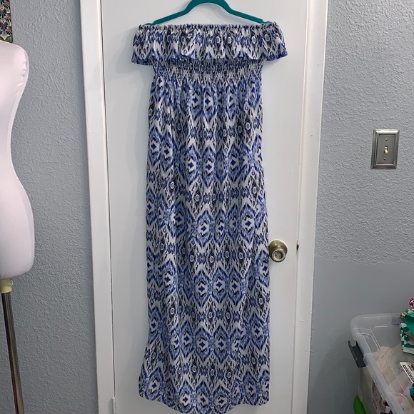 Derek Heart | Dresses | Derek Heart Strapless Maxi Dress | Poshmark